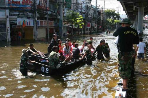 Flood water claims more areas of capital