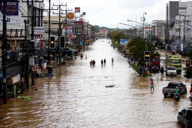Flooding eases in Trang and Hat Yai