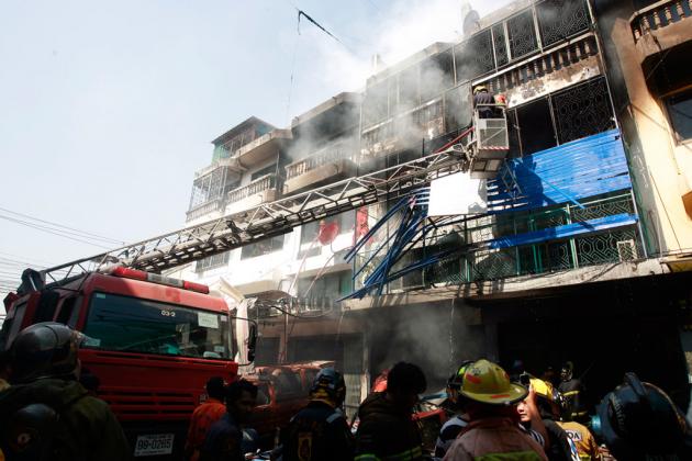 Boy, 12, dies in factory fire