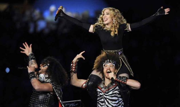 Victory for New York Giants and Madonna