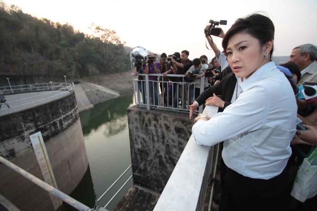 Yingluck inspects three provinces in a day