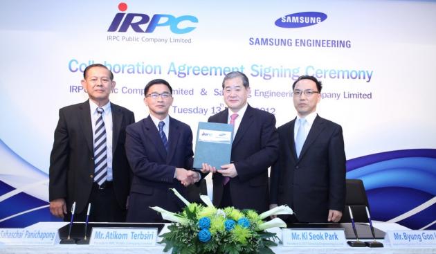 IRPC forms strategic cooperation with Samsung Engineering