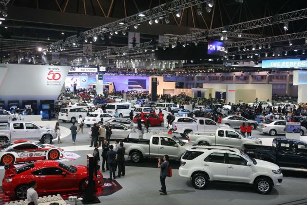 Stage set for 'Motor War'