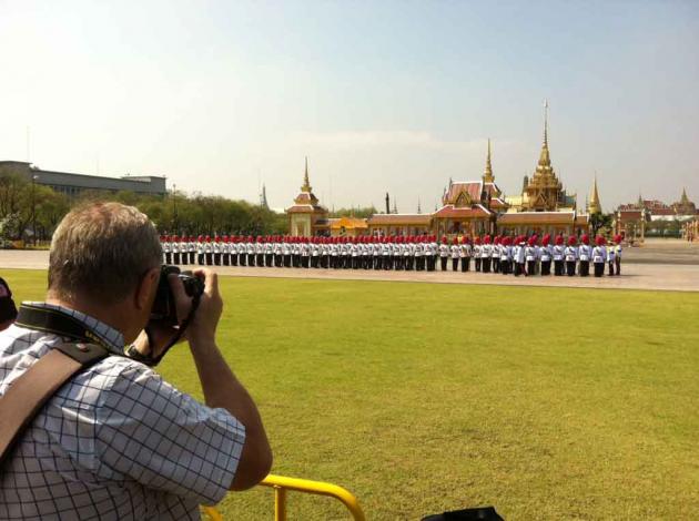 The Royal Cremation proceeds
