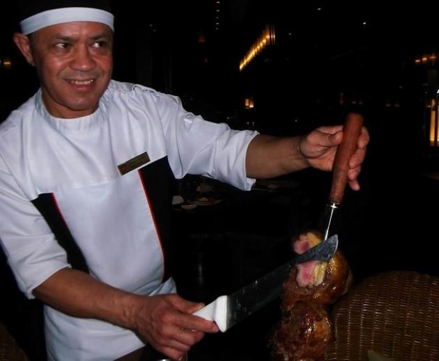 Barbecue with a Brazilian flavour