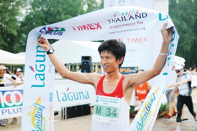 Thai rookie beats international field at Phuket Marathon