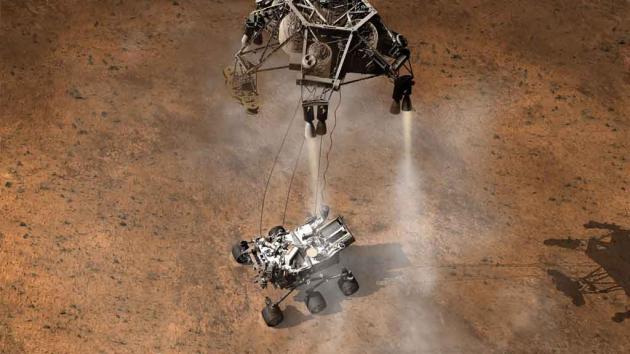 NASA's Curiosity rover lands successfully on Mars