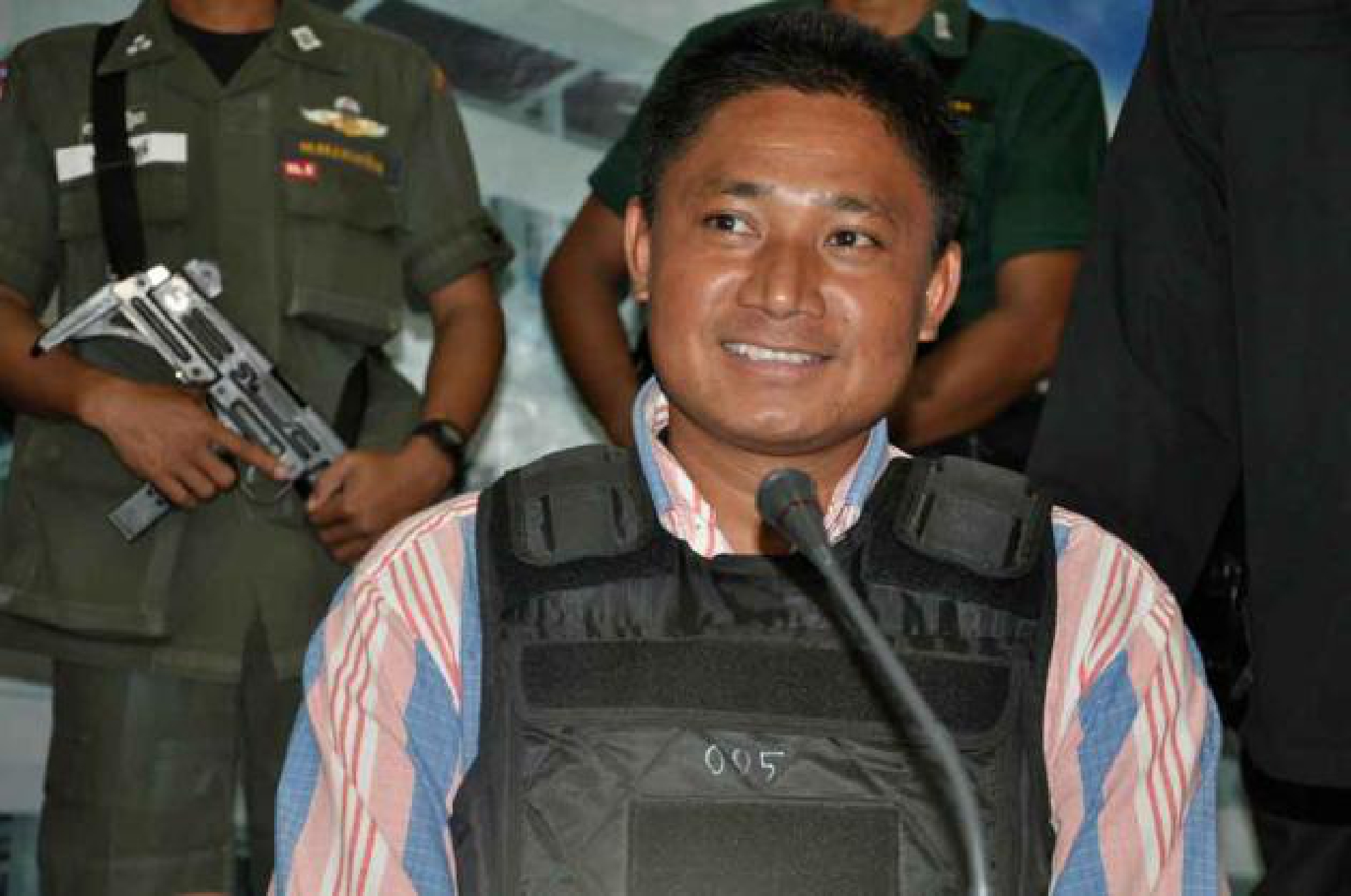 Alleged killer of MP's son surrenders