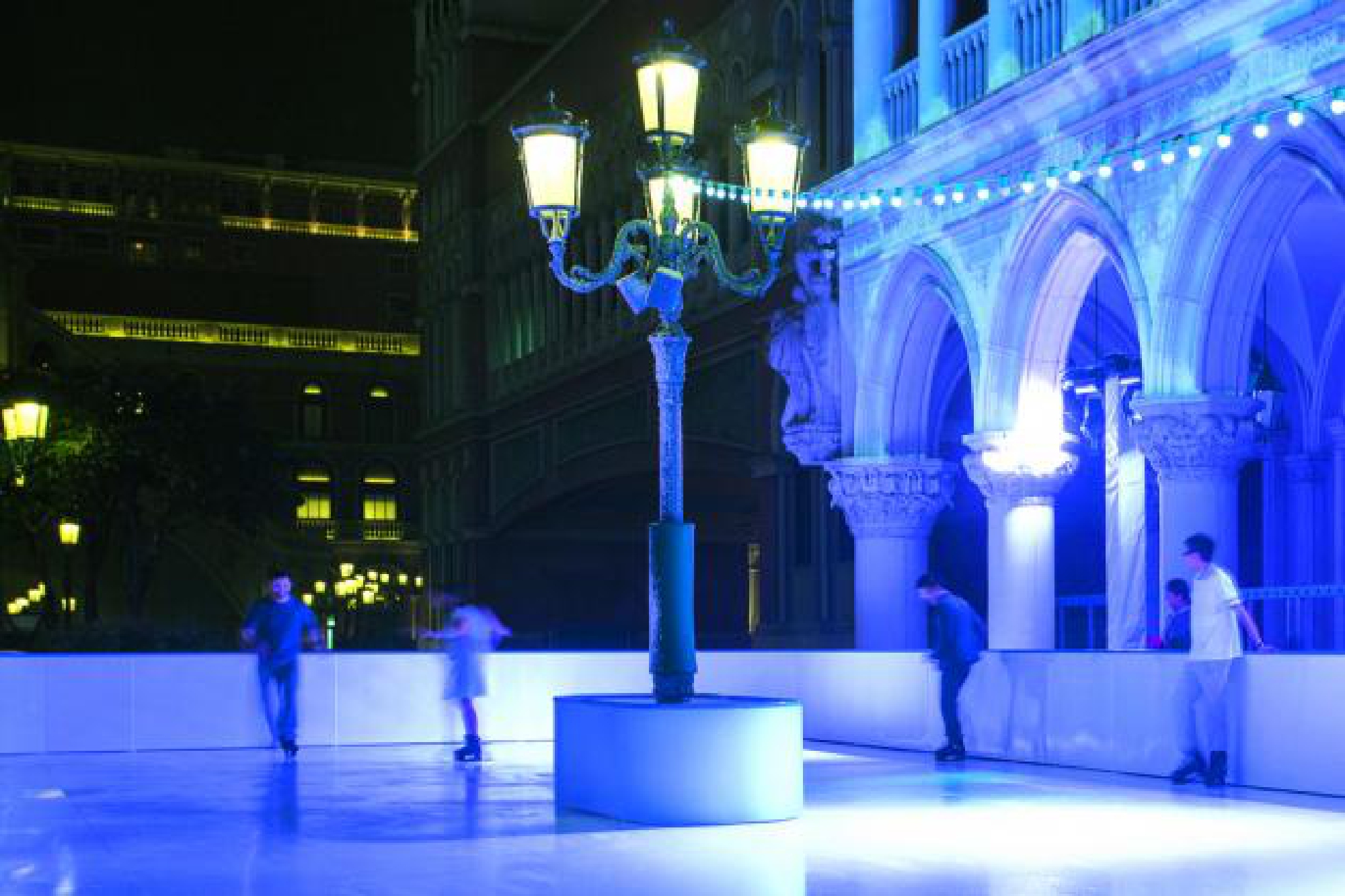 Winter comes to Macau