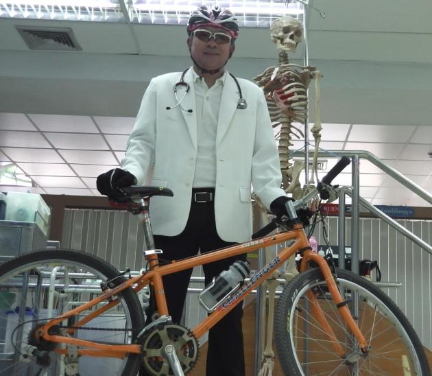 Doctor on two wheels