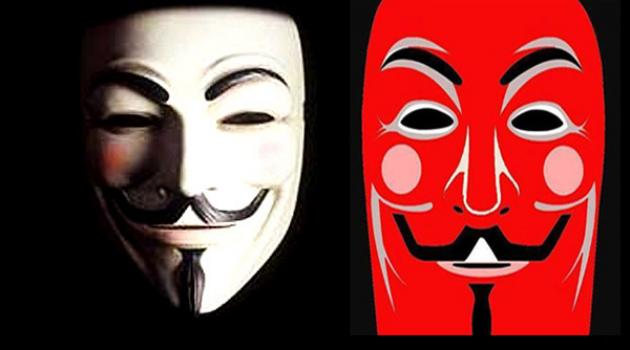 Red shirts join in cyber war of the masks