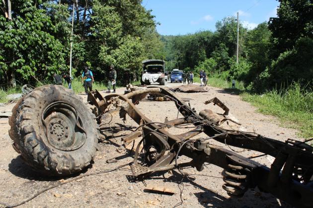 Army fumes over 'inhuman attack'