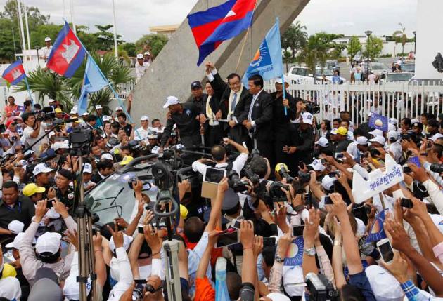 Sam Rainsy : homecoming is "dream come true"