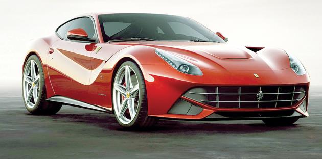 Fastest Ferrari roars into town