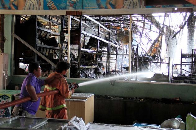 Store fire damage 'tops Bt500m'