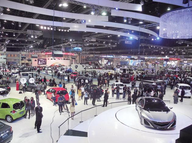 Auto-show organiser upbeat despite protests
