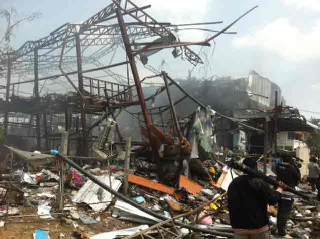 Seven killed in WWII bomb blast