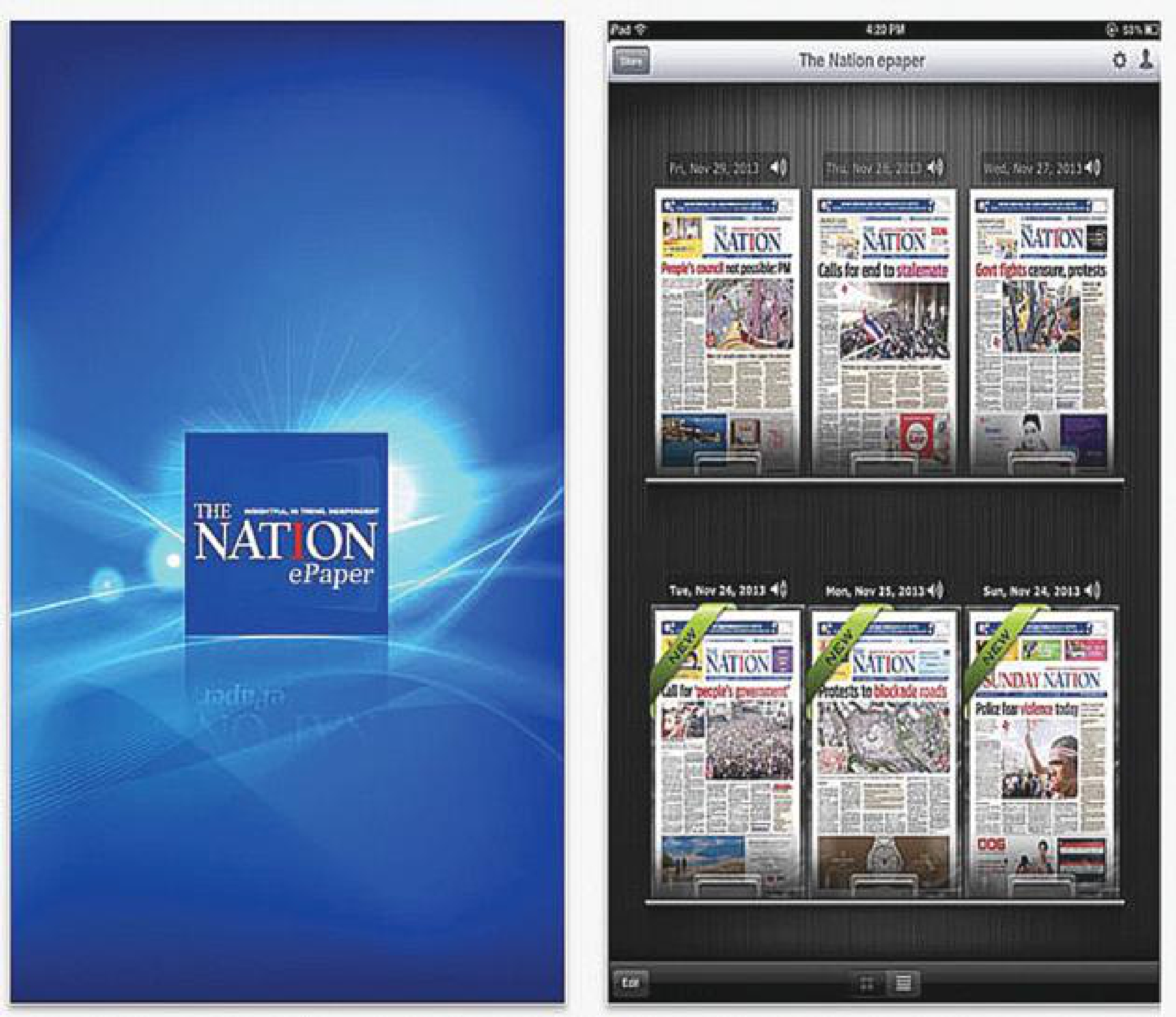 The Nation launches ePaper along with three regional partners