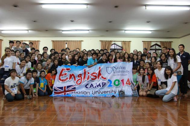 Nation University English camp benefits many students