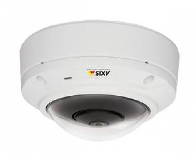 Axis introduces outdoor-ready 360-degree panoramic camera