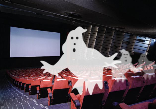 Ghosts banned from cinemas over inappropriate laughter