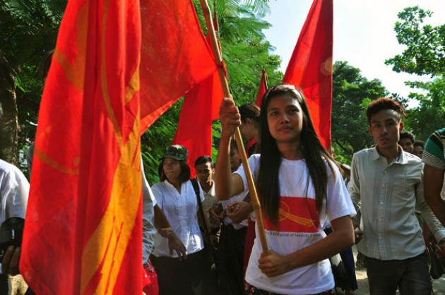 Student activist defiant on release