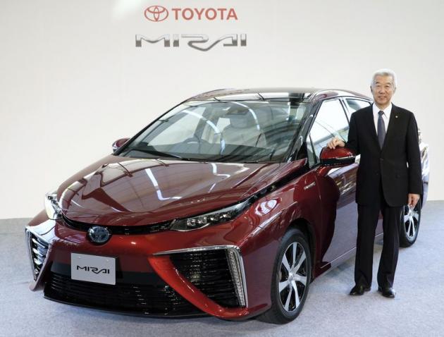 Toyota's fuel-cell car Mirai to debut in December
