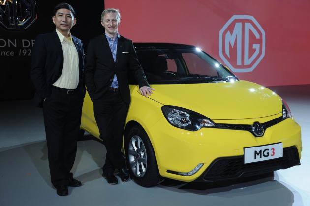 SAIC hopes for more success with latest MG model