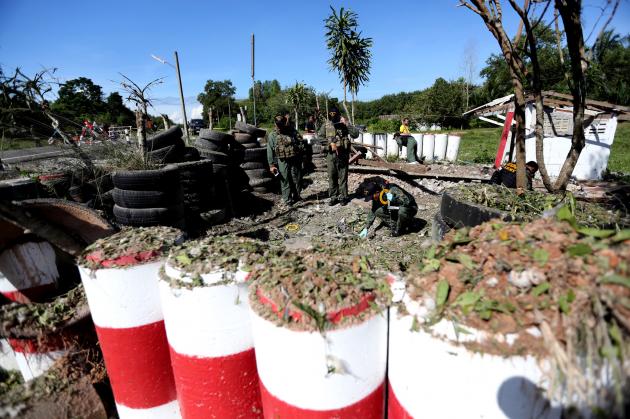 Blast kills 4 Pattani defence volunteers