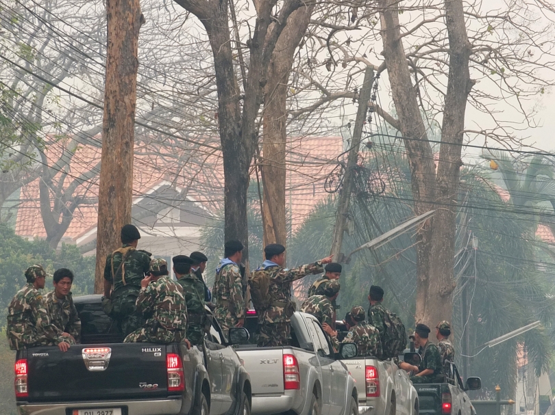 Air Force, officials tackle smog