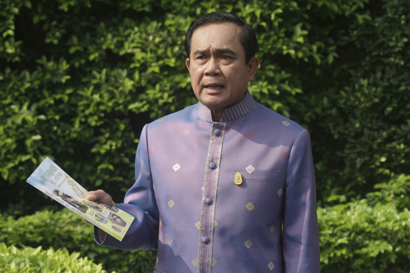Prayut plans to design his own course for politicians