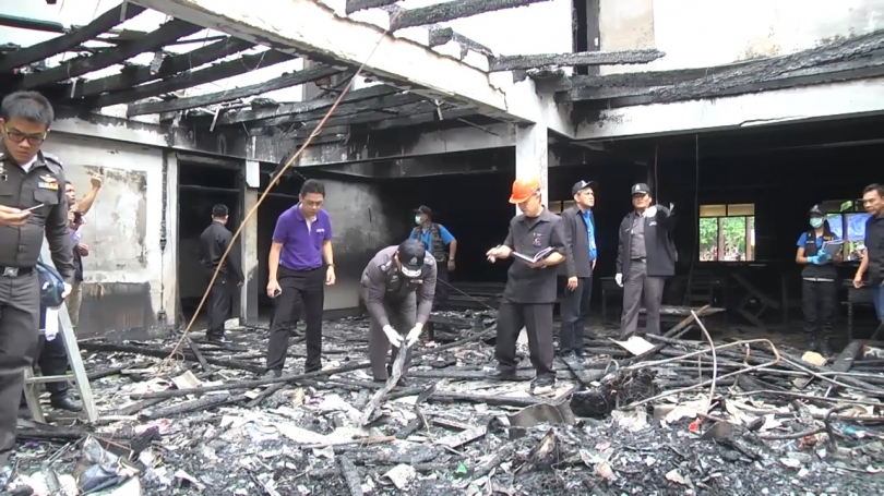 Parents retrieve remains of their children after dormitory fire