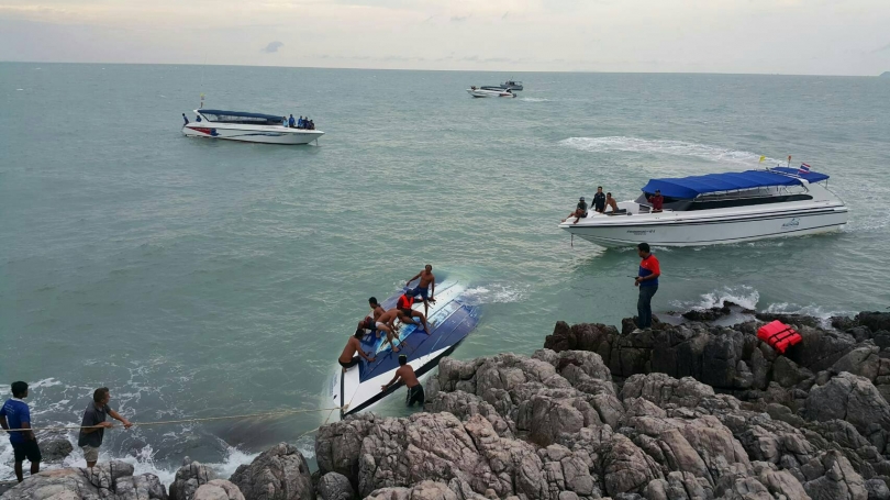 Samui boat death toll rises to three; 14 rescued after capsize off Krabi