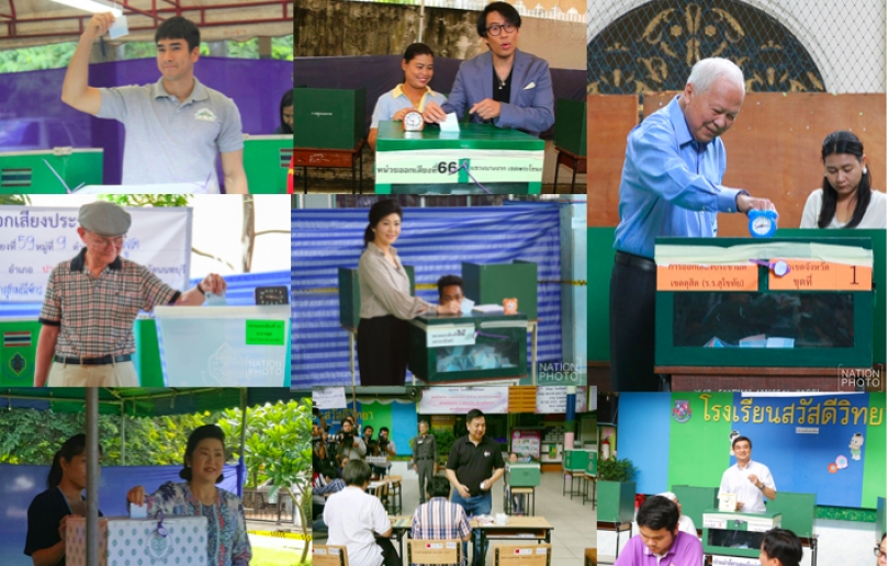 Top personalities cast votes