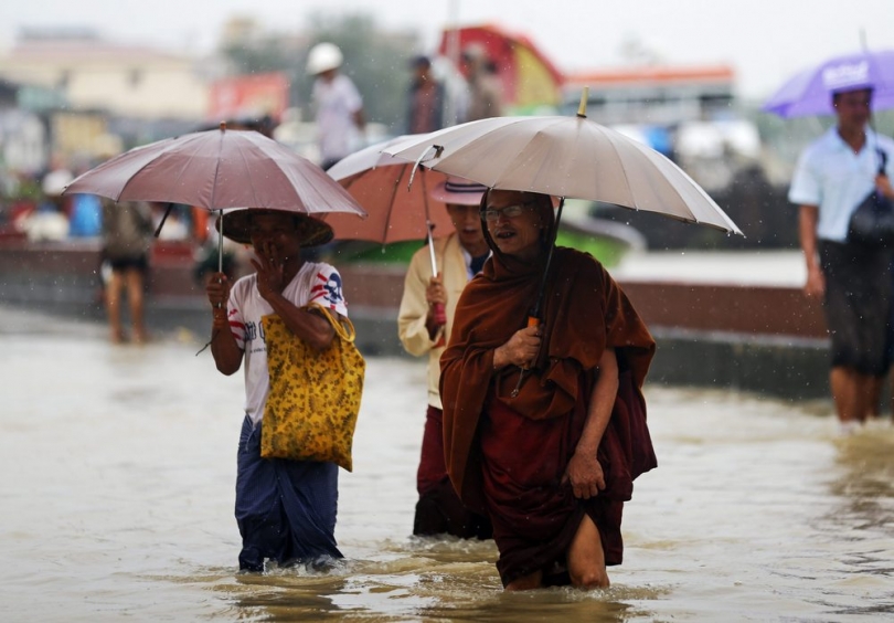 Myanmar's flood damage rising