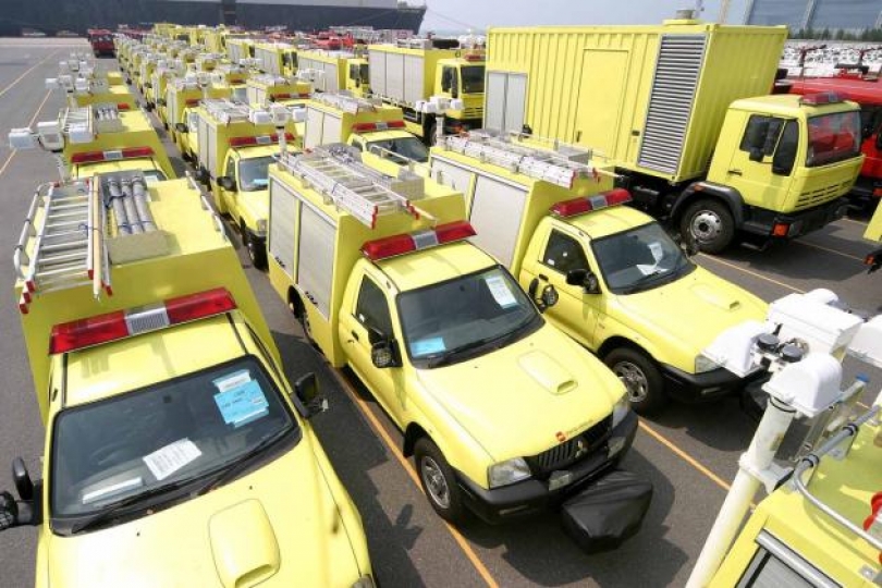 Ten years after procurement, 176 fire trucks to enter service