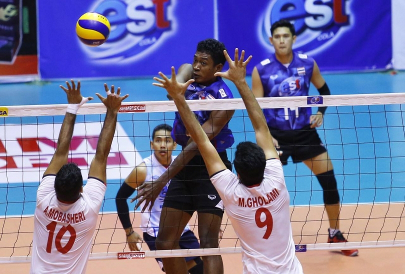 Iran down Thailand in four thrilling sets