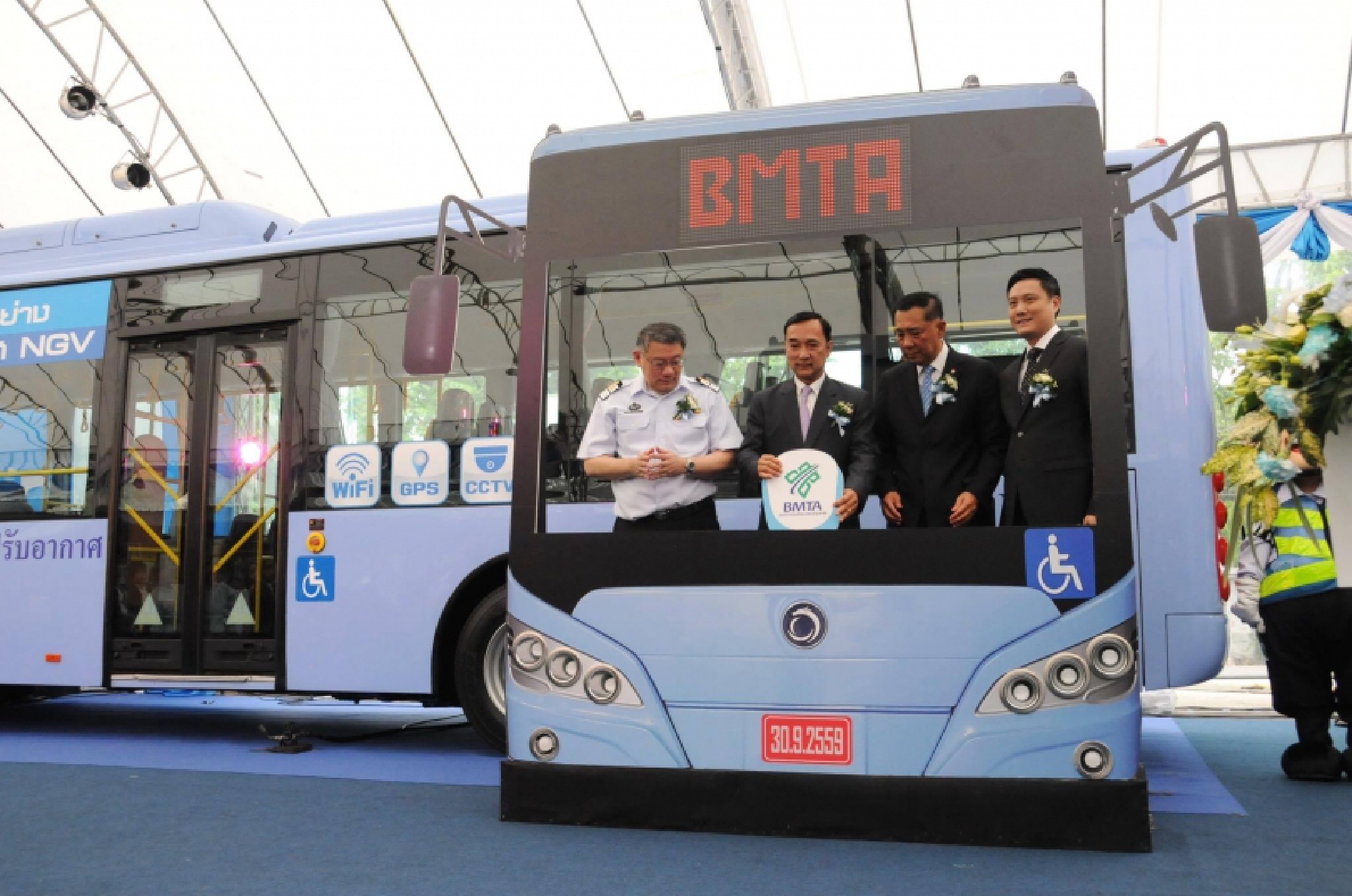 BMTA unveils new bus model