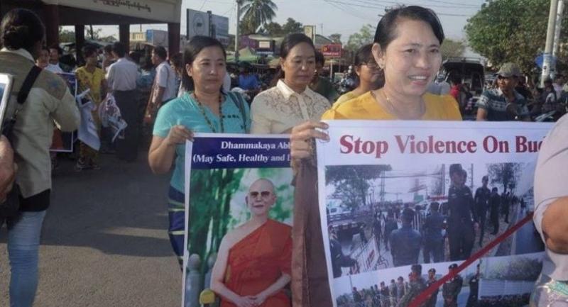 Extremist Myanmar monk organises rally in support of Dhammakaya Temple