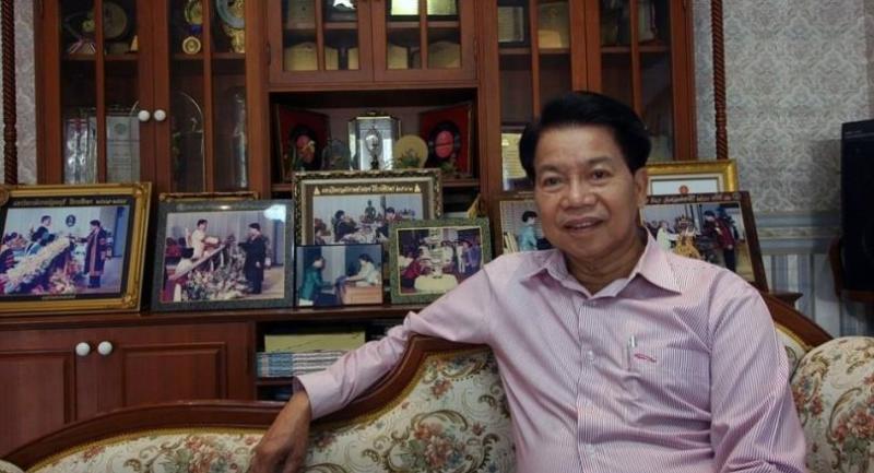 Chinnakorn in hospital with severe back pain