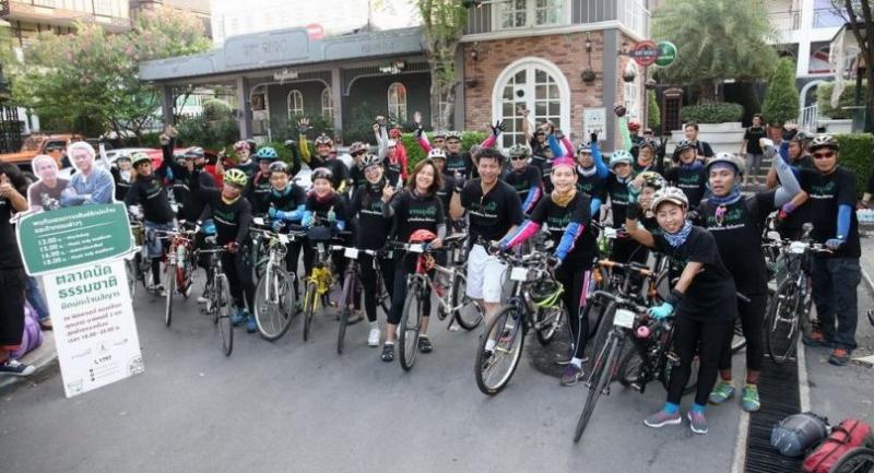 Heat, rain can’t slow Tham Turakit cycling tour