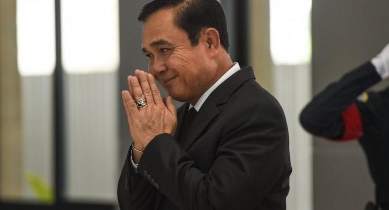 Thai PM arrives in Manila for Asean Summit