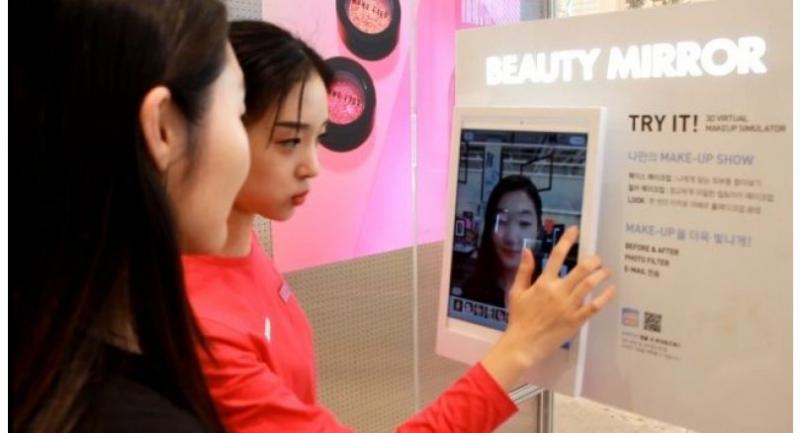 Beauty meets IT for customised experience