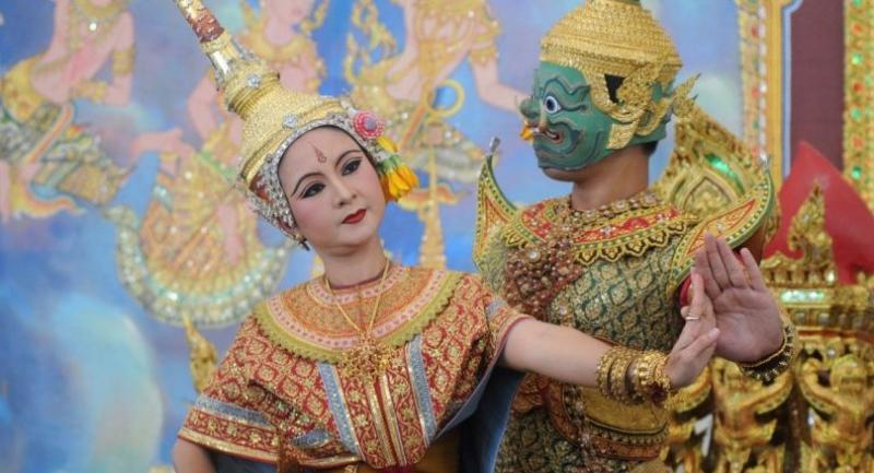 On stage with the gods