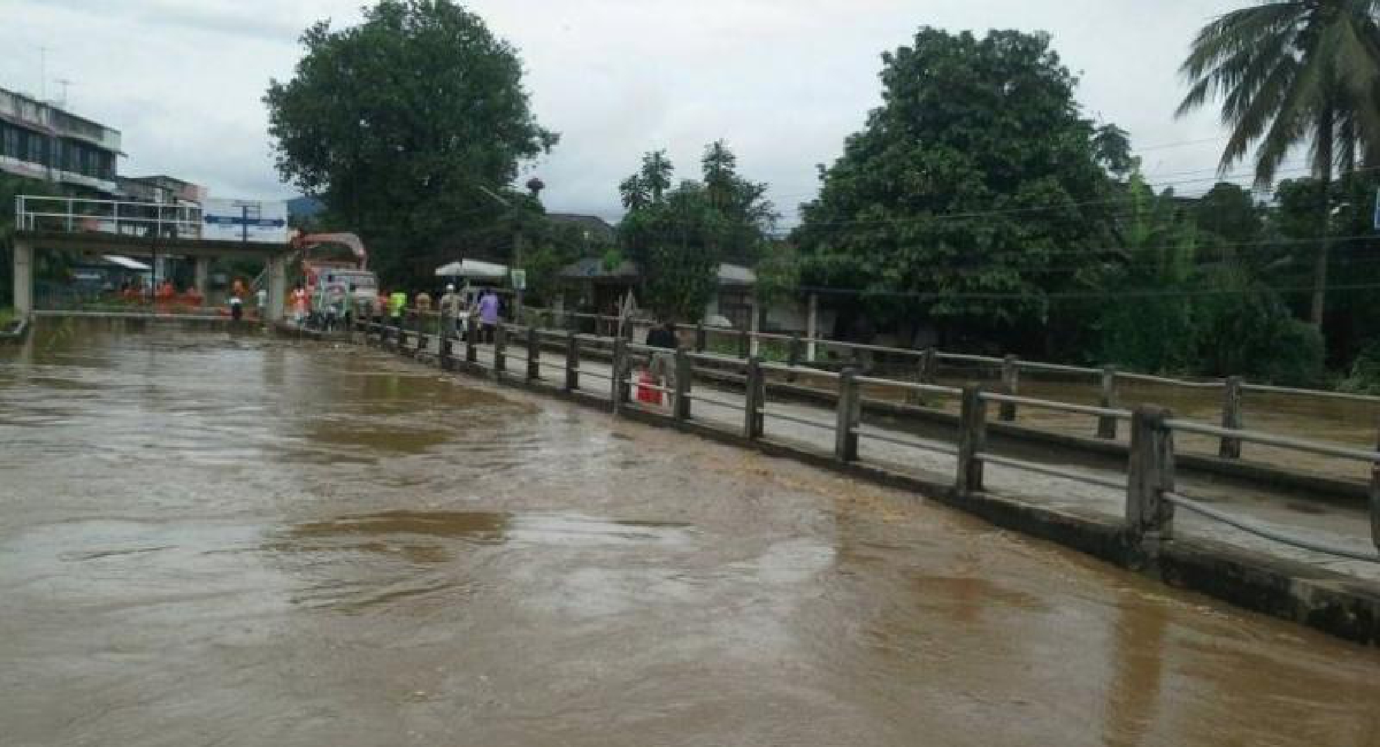 Chiang Rai district doubly hit by flooding