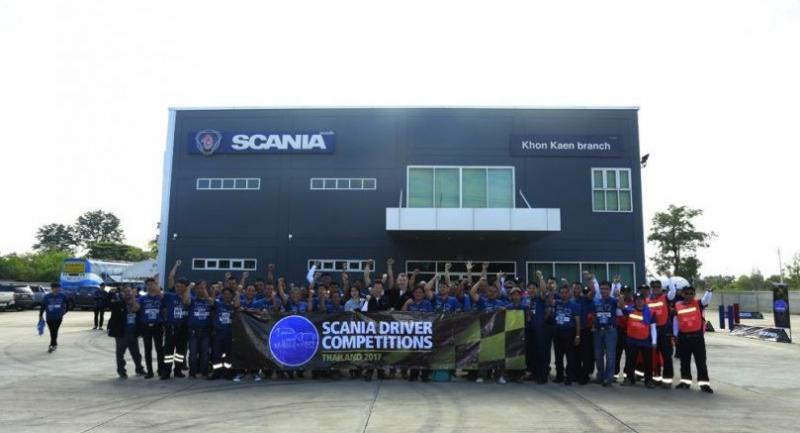 Scania Driver Competitions held in Thailand