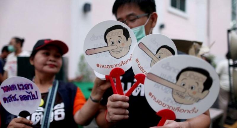Prayut dismisses election rally, warns law-breaking protesters