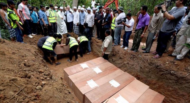 Two former military officers jailed 27 years for Rohingya trafficking