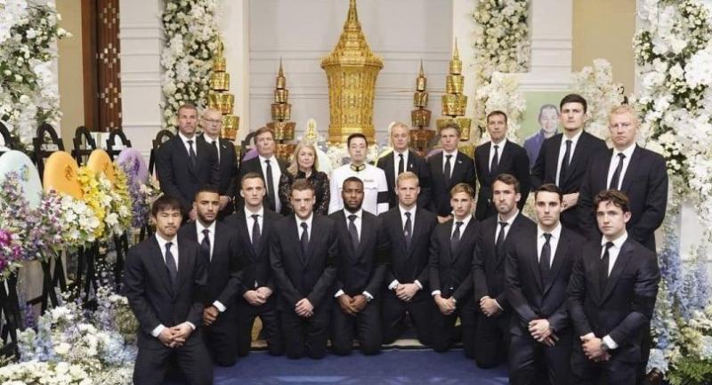 LCFC players attend owner's funeral in Bangkok