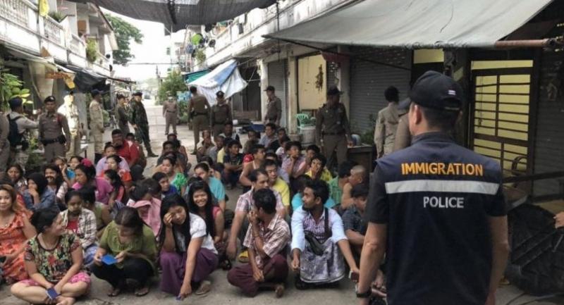 100 undocumented Myanmar migrants rounded up in Tak